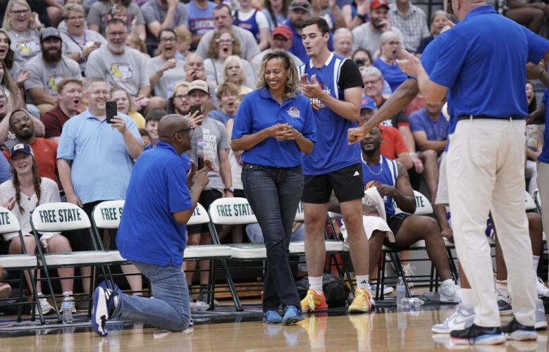 Charity, a proposal and lots of NBA talent headline the 2024 Rock Chalk ...